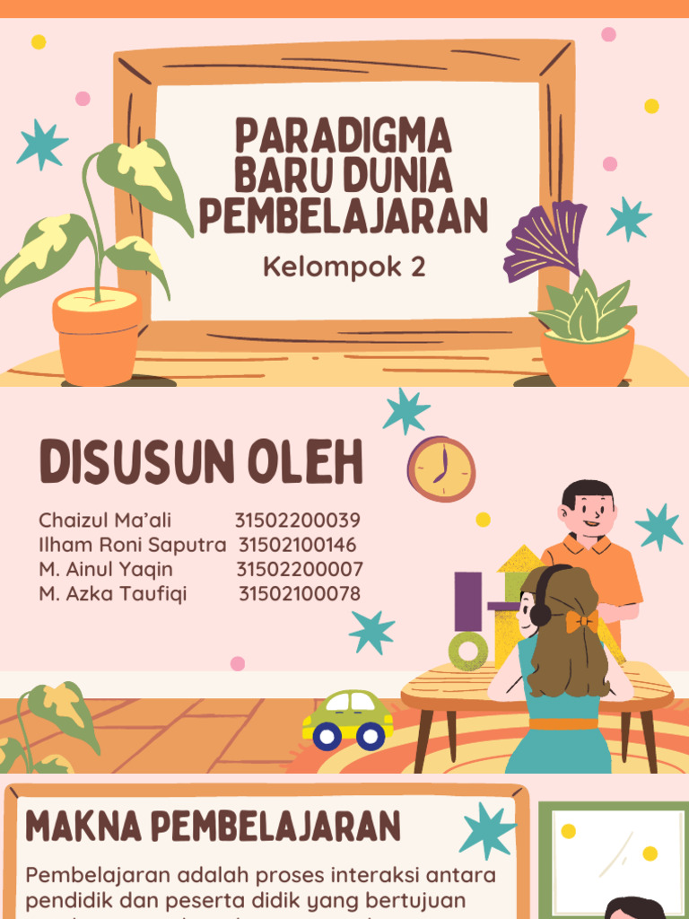 Paradigma Baru Dunia Pembelajaran-1 | PDF