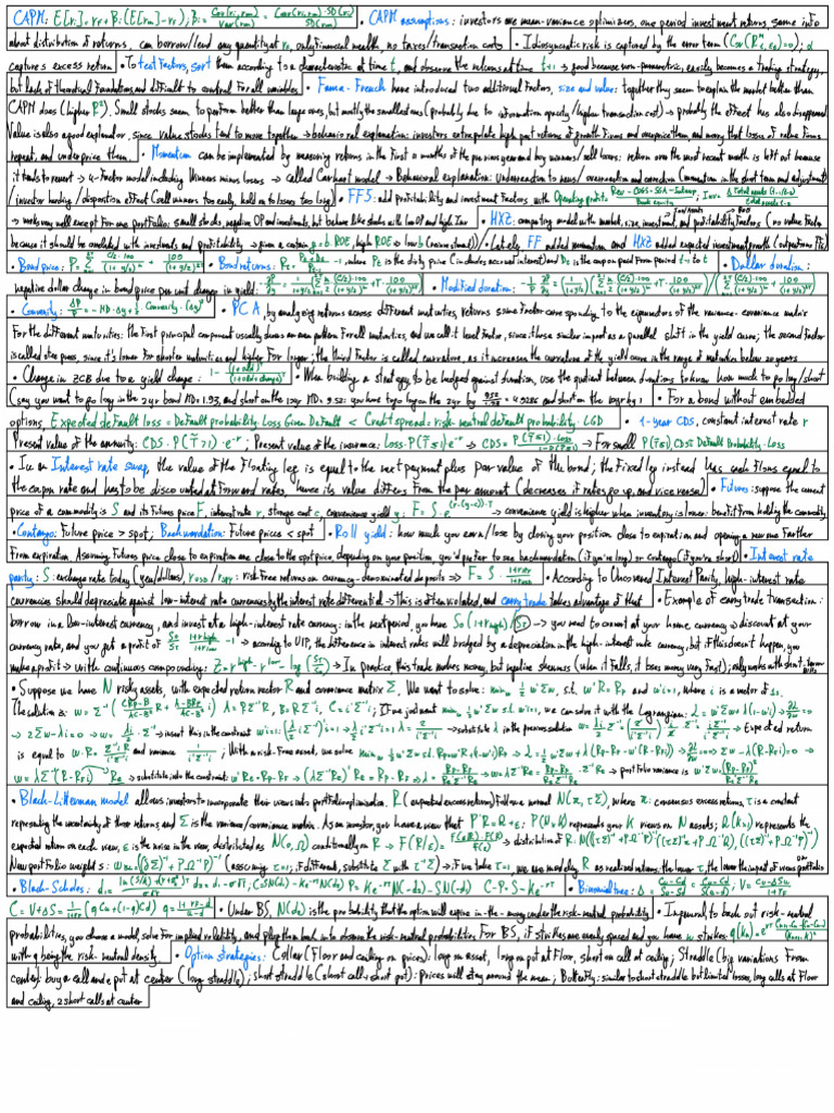 FIMA Cheat Sheet v2 | PDF