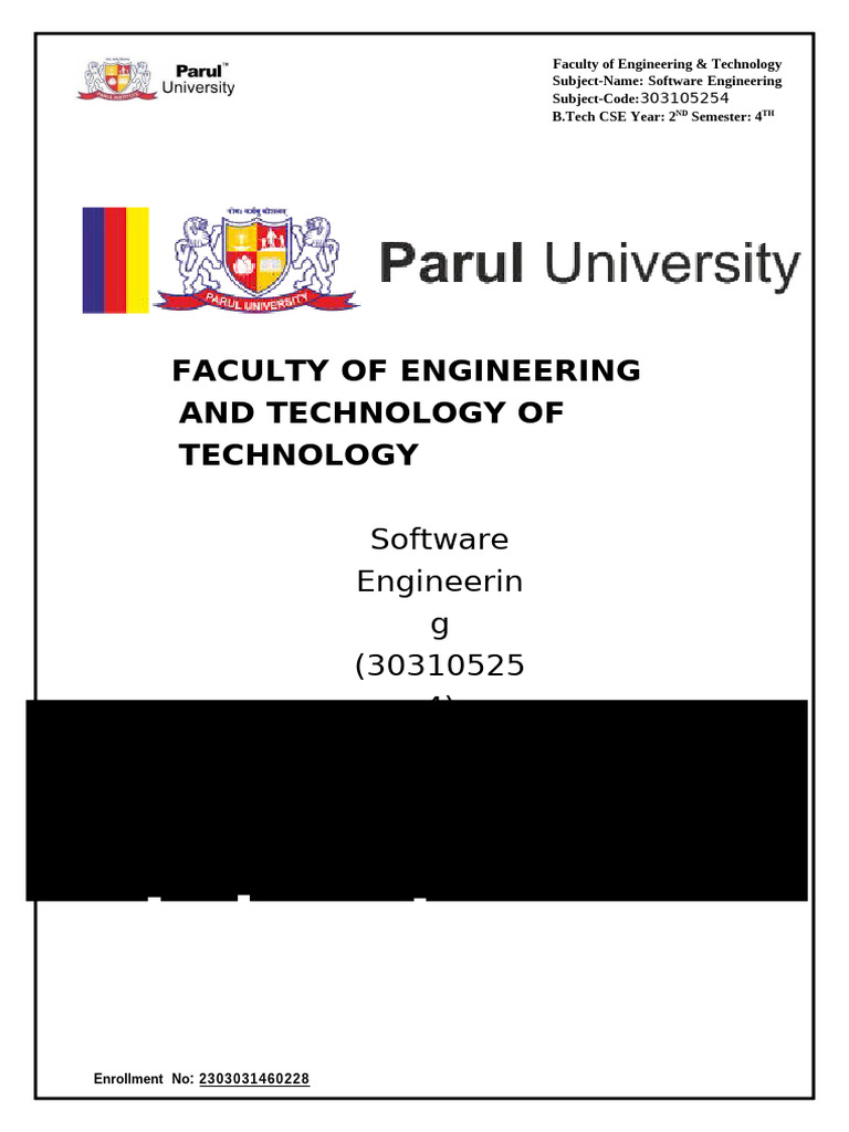 Software Engineering Lab Manual for B.Tech | PDF | Agile Software ...