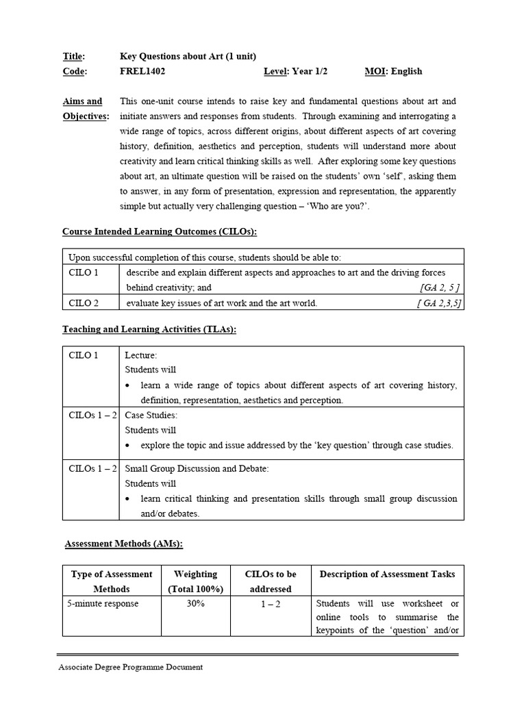 FREL1402 | PDF | Question | Critical Thinking