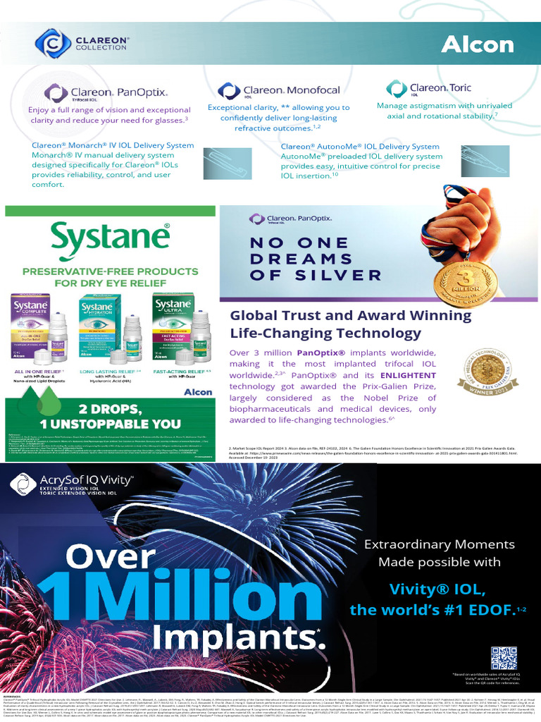 SLMC 1 Pager Brochure Complete | PDF | Ophthalmology | Human Eye