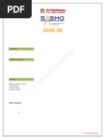 SASMO Sample Paper and Syllabus 1 | PDF | Mathematics | Statistics