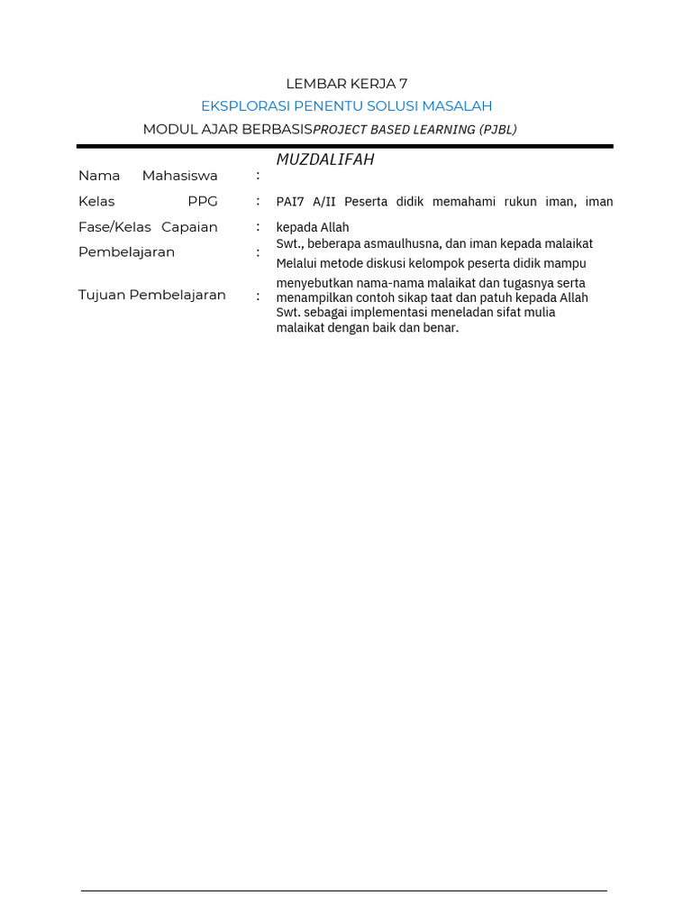 LK-7 PJBL (1) - Compressed PDF | PDF