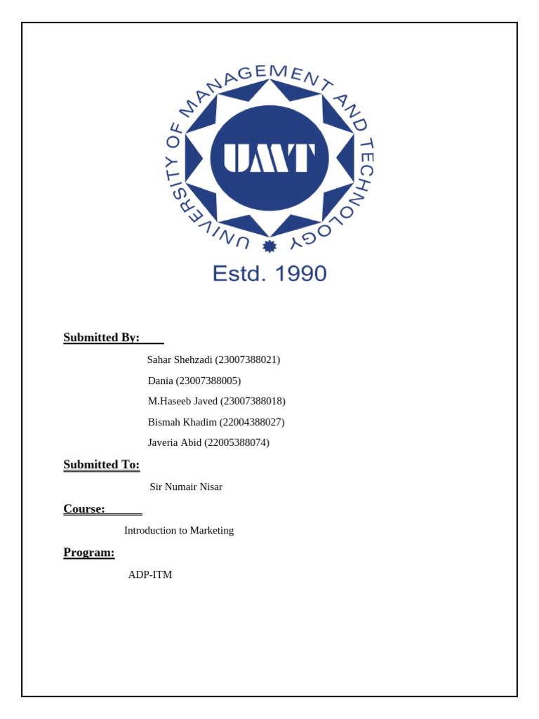 Marketing Assignment No. 4 | PDF | Brand | Competitive Advantage