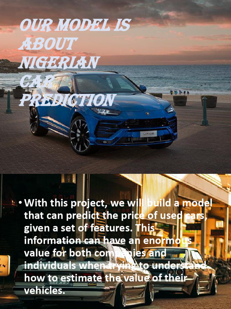 Nigerian Car Prediction | PDF