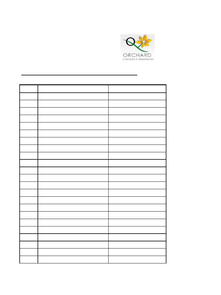 Orchard Juice Price List | PDF
