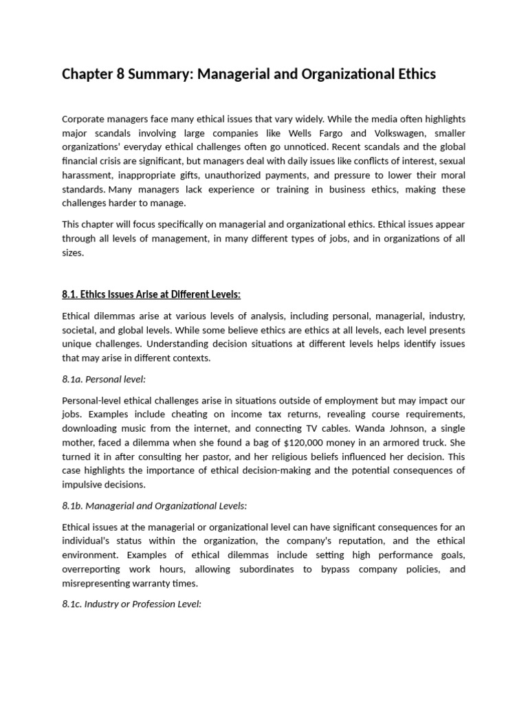 Nguyễn Trí Dũng - AU09HN - ESS - Individual Assignment (Chapter 08 Summary) | PDF | Justice ...