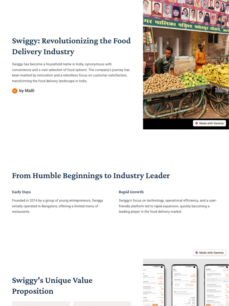 Swiggy's Commitment to Sustainability | PDF | Sustainability | Restaurants