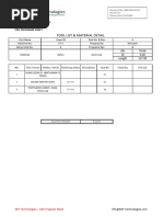 CNC Setup Sheet PDF | PDF