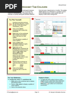Excel Color Palette and Index Guide | PDF | Magenta | Microsoft Excel