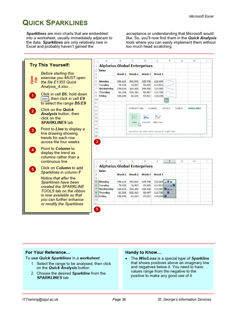 Excel Fundamentals Manual 拆分40 | PDF