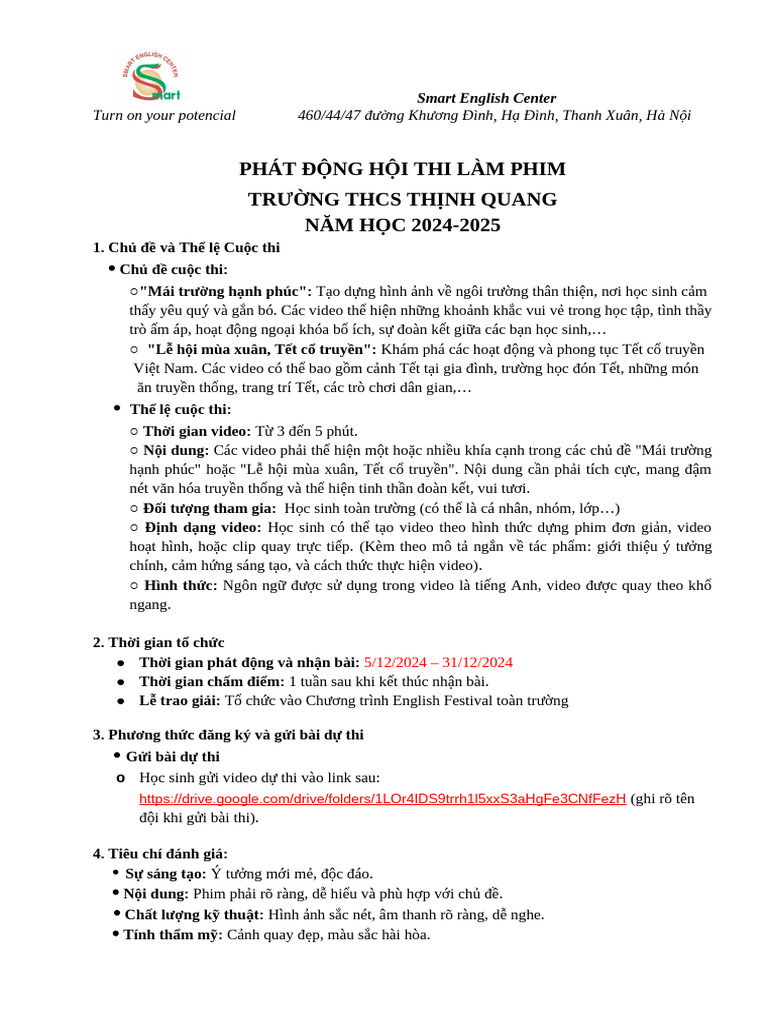 Phát Đ NG H I Thi Làm Phim | PDF