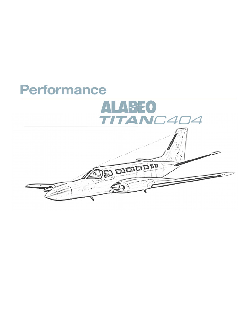 C404 Titan Performance Tables | PDF