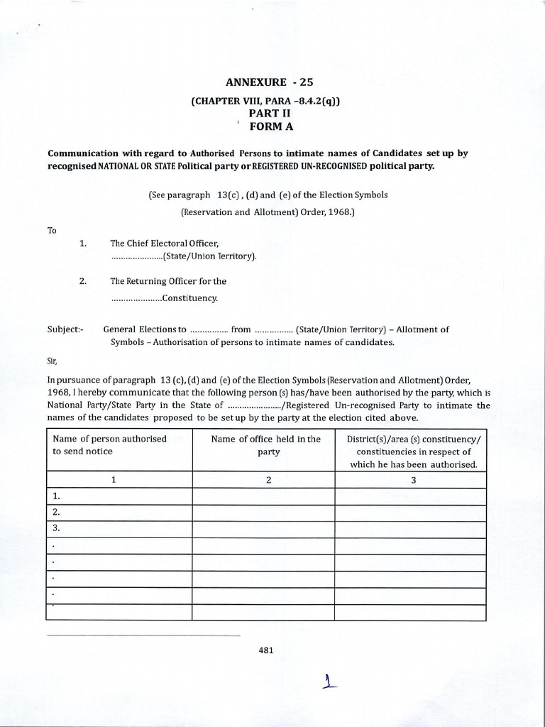 05 FORM AB English | PDF