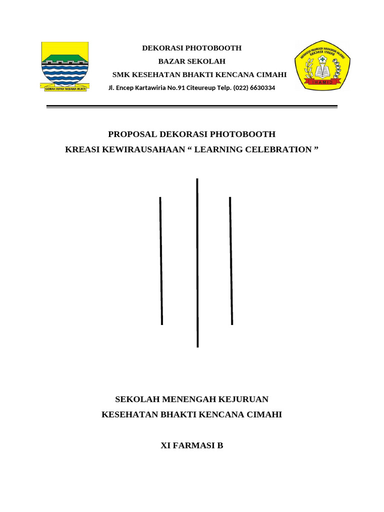 Proposal Pengajuan Sponsor Phootobooth-1 | PDF