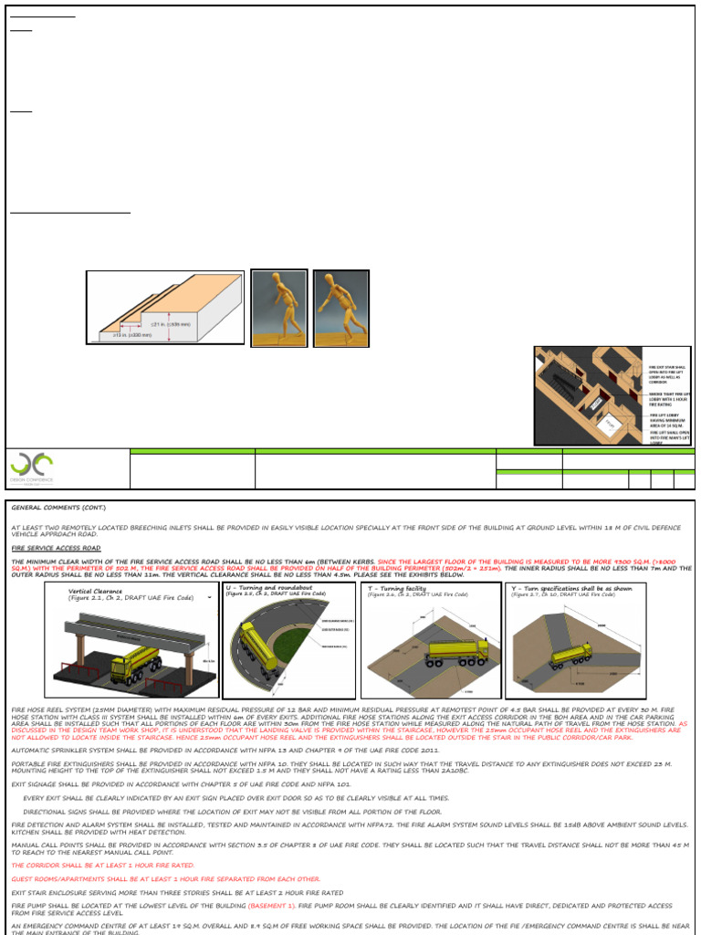 NFPA Handrail Clearance Requirements | PDF | Stairs