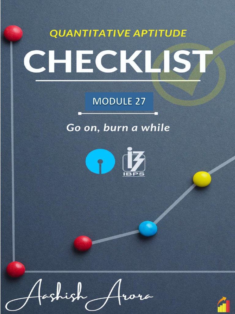 Quant Checklist Module 27 by Aashish Arora | PDF
