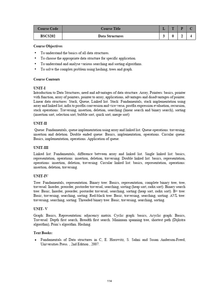 DS Syllabus | PDF | Applied Mathematics | Theoretical Computer Science