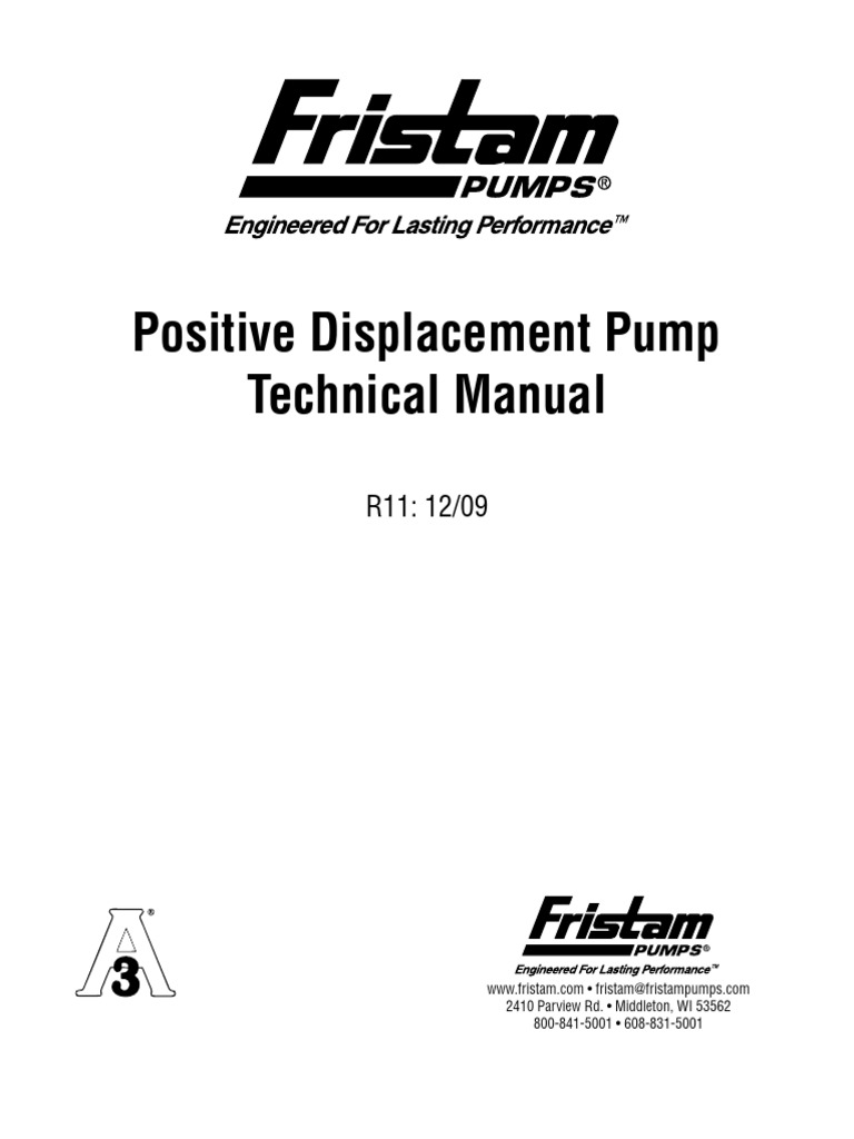 PD Pump-Tech-12-09 | PDF | Pump | Pressure