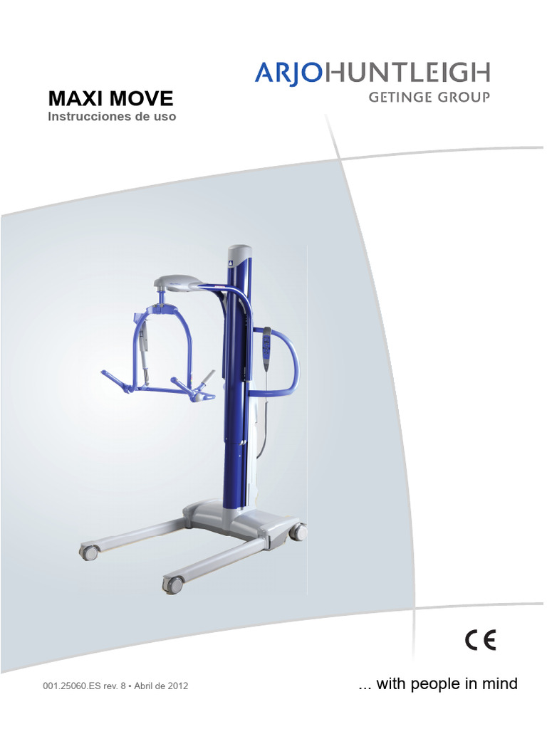 Maxi Move - Manual de Usuario - 2012 | PDF | Dispositivo médico | Grúa ...