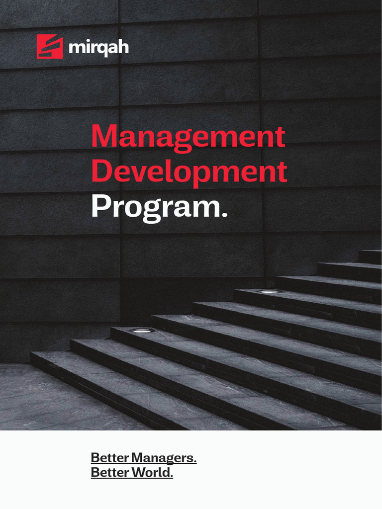 MDP Brochure - Mirqah 2020 | PDF | Learning | Knowledge