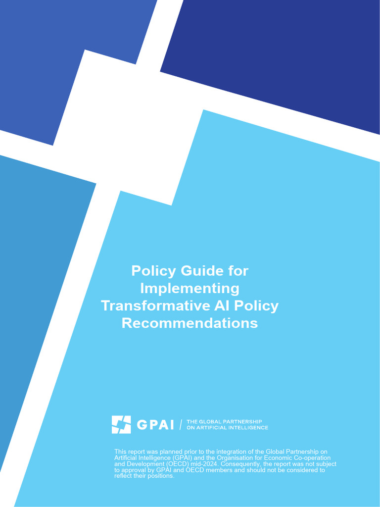 Policy Guide For Implementing Transformative AI Policy Recommendations ...