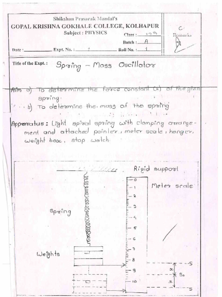 12 TH Phy Journal Book | PDF