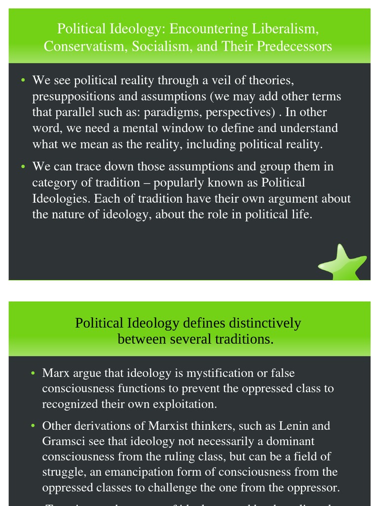 Understanding Political Ideologies | PDF | Ideologies | Marxism