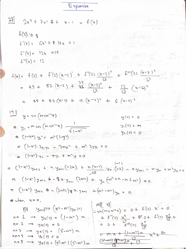 Expansion Solve | PDF