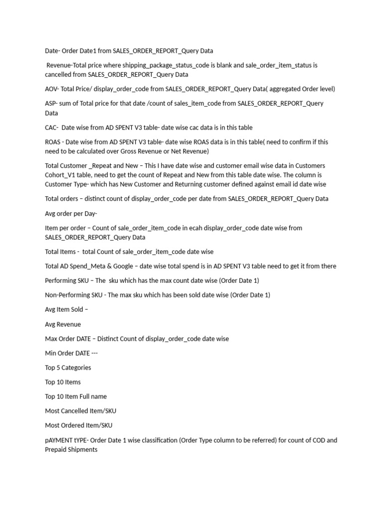 Need A Sql Query To Get The Following In A Same Table Date Wise Pdf