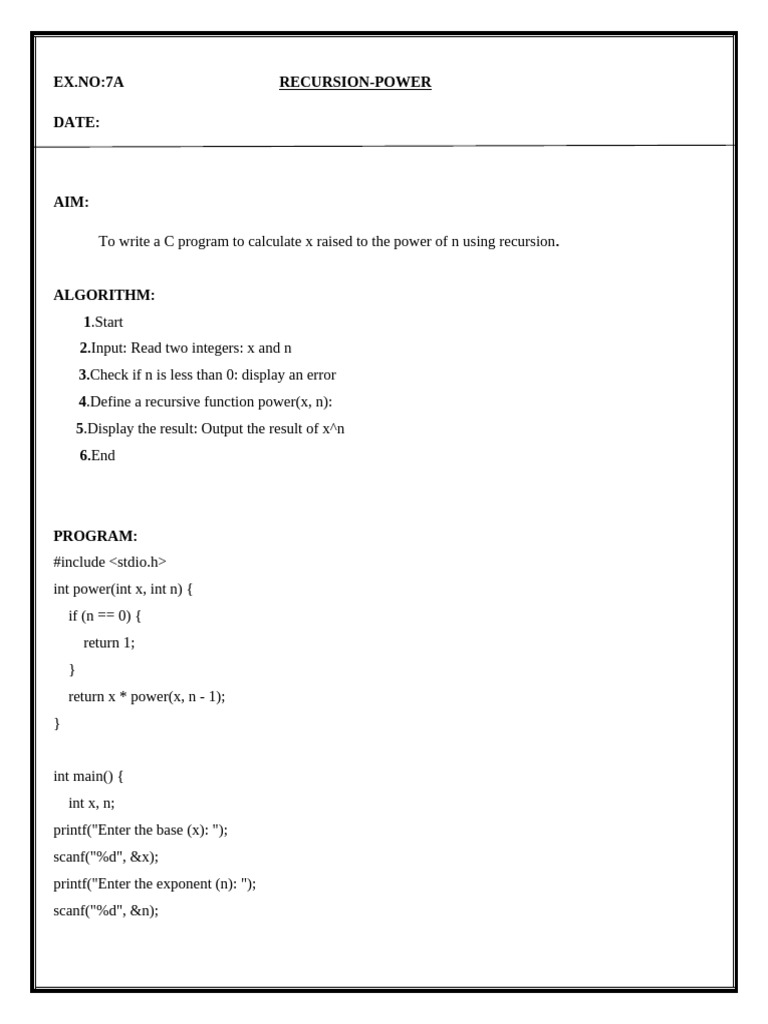 Cycle 3 Ge23121 C Programming Lab Manual Ai And Ds Pdf Pointer Computer Programming