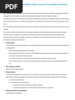 Austrian Tax Residence Certificate Form | PDF | Taxes | Taxpayer