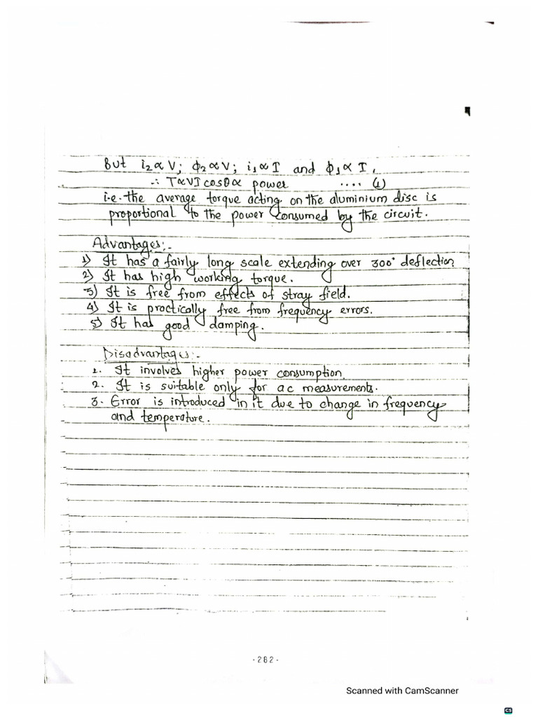 Basic Electrical Note - 141 | PDF
