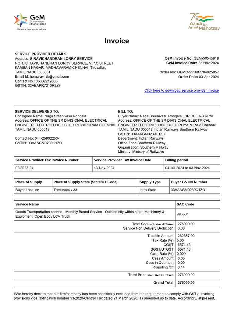 ZVUzL2dzSGtnd255d09neUE2TkRXZz09 Invoice | PDF | Value Added Tax | Invoice