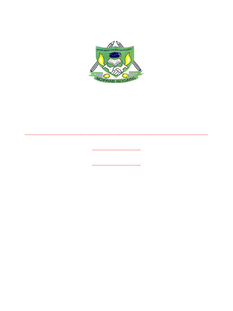 1.PRACTICAL MANUAL GITWE GIRLS | PDF | Titration | Chemistry