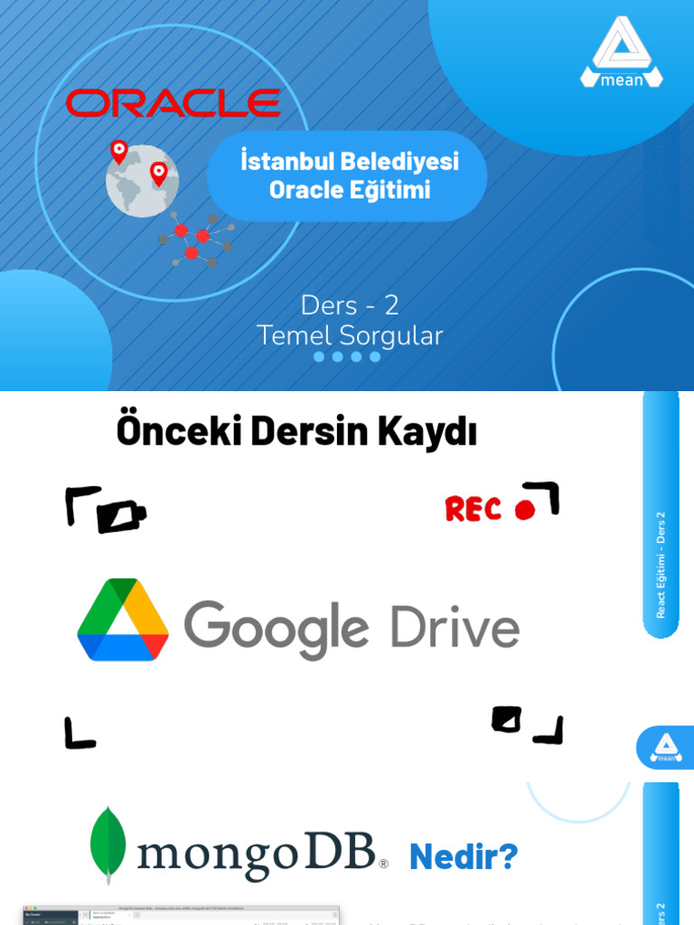Oracle Spatial & Database Eğitimi 2 - Sorgulamalar - 4 Ağustos | PDF