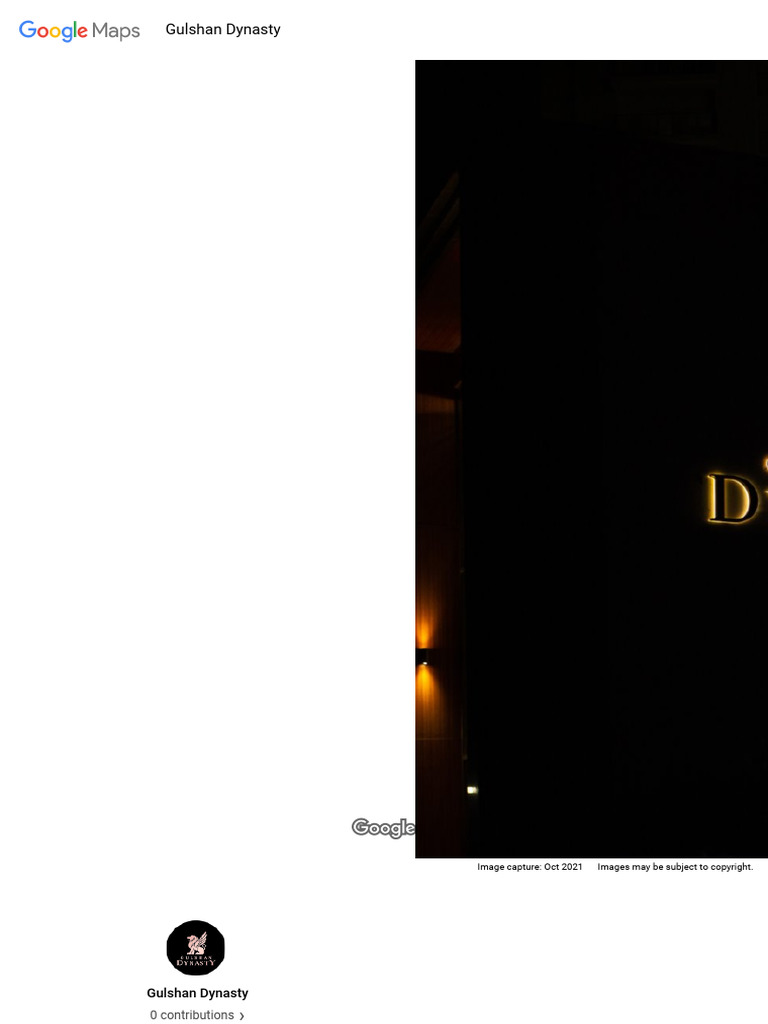 Gulshan Dynasty - Google Maps | PDF