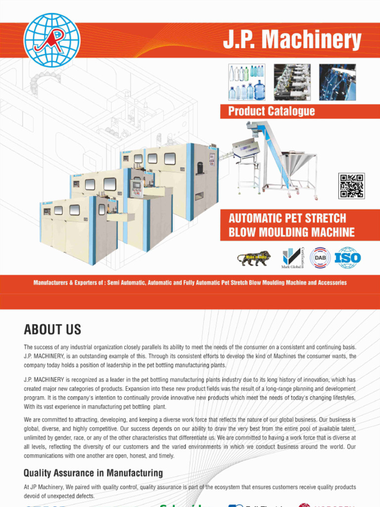 JP Machinery CATALOGUE | PDF
