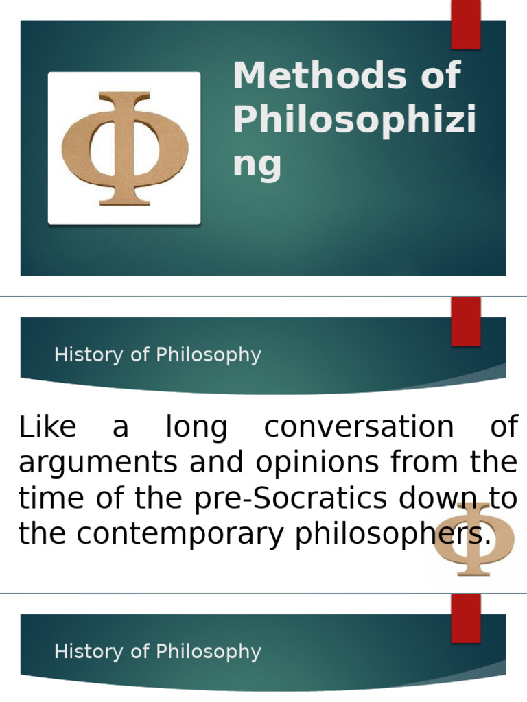 CH.2 LESSON 3 Methods of Philosophizing | PDF | Yin And Yang | Thought