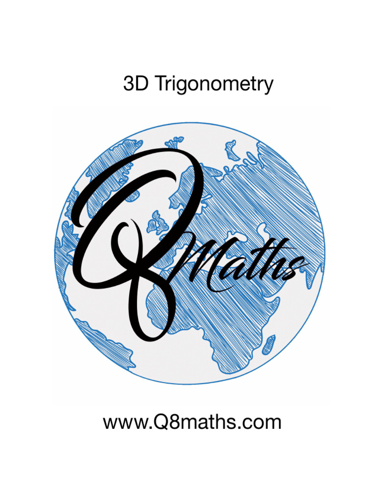 3D-trigonometry- | PDF | Triangle | Trigonometry