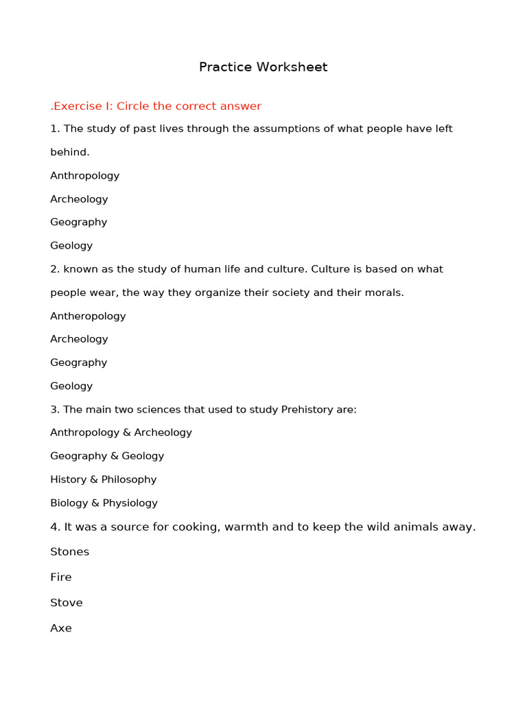 Prehistory Study Guide | PDF