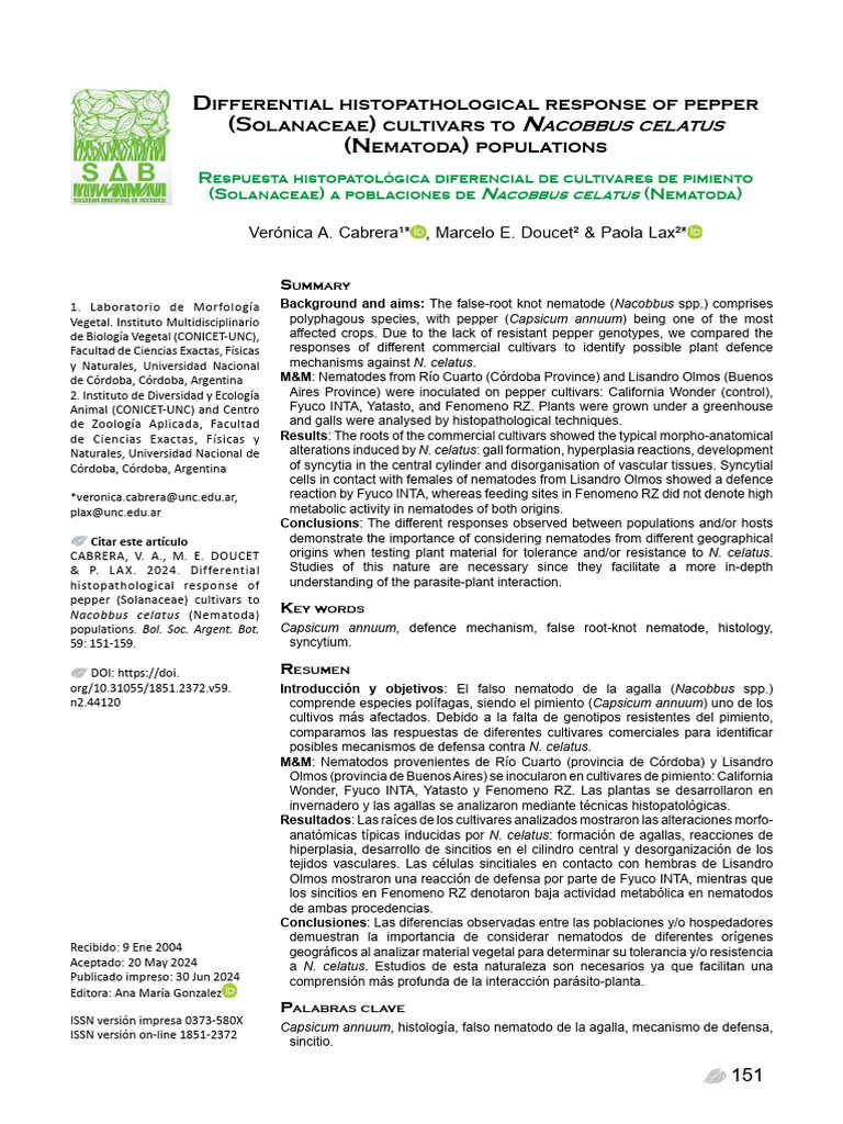 Differential_histopathological_response_of_pepper_ | PDF | Tissue ...