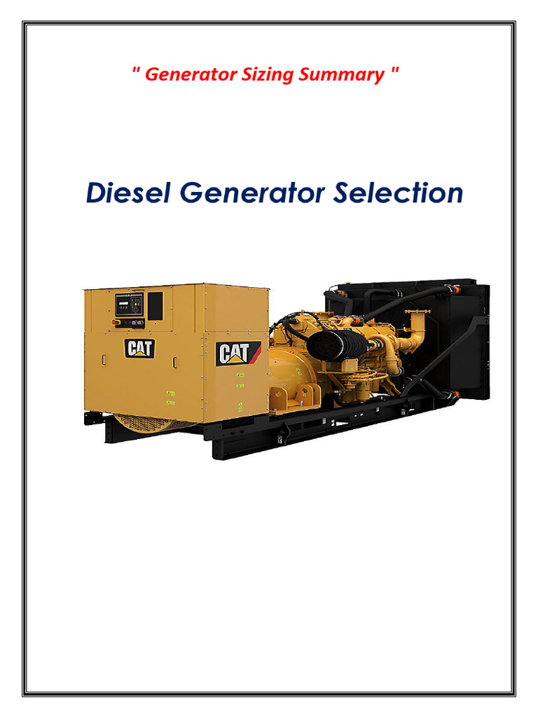 Generator Step Load Response Analysis | PDF | Electric Generator ...