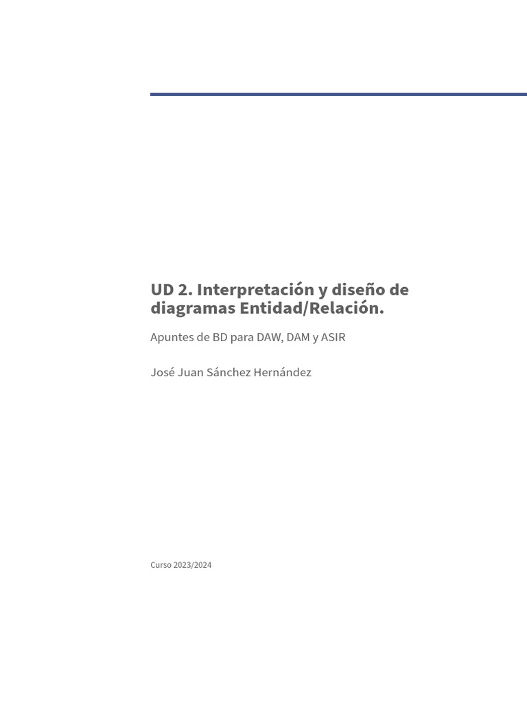 UT02 ParticipacionYCardinalidad | PDF