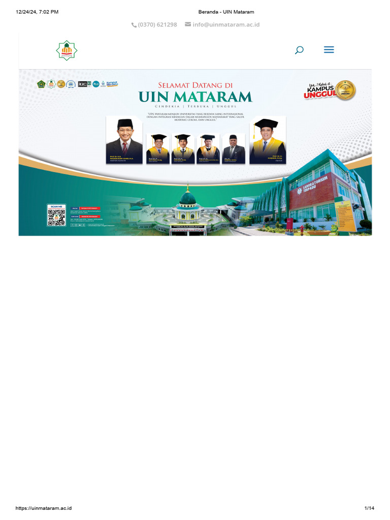 Logo UIN Mataram untuk Unduhan | PDF