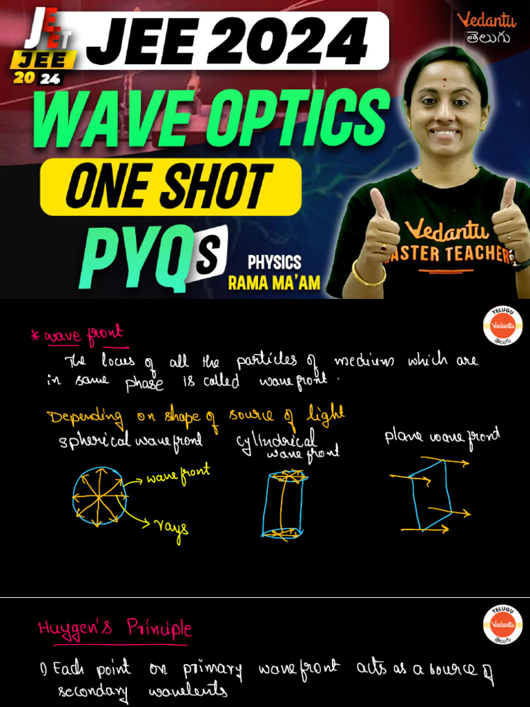 Jee Waveoptics PDF | PDF