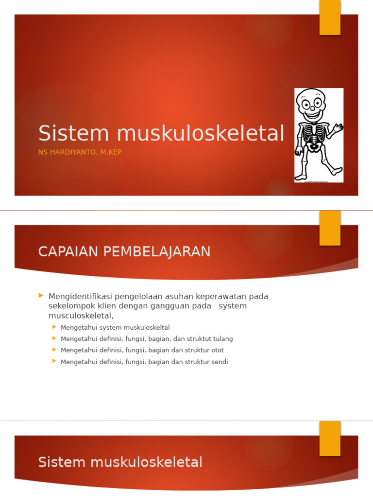 Sistem Muskuloskeletal | PDF
