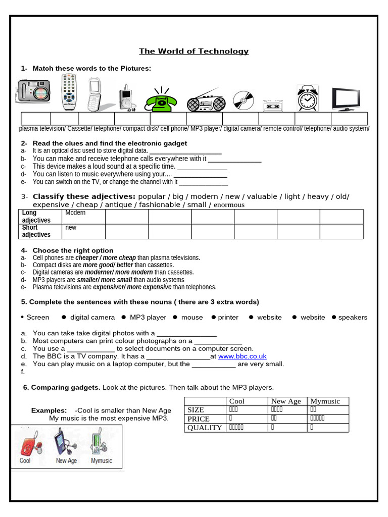 The World of Techonlogy - Guía | PDF