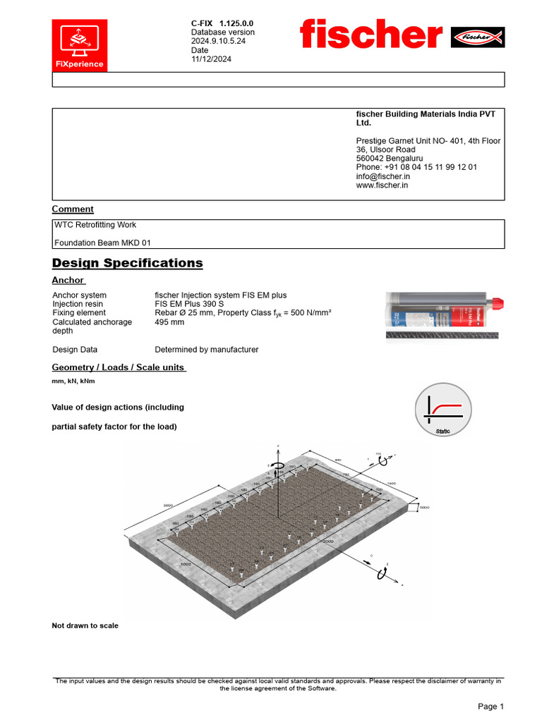 WTC Foundation Beam MKD 01 & MKD 02 | PDF | Building Engineering ...
