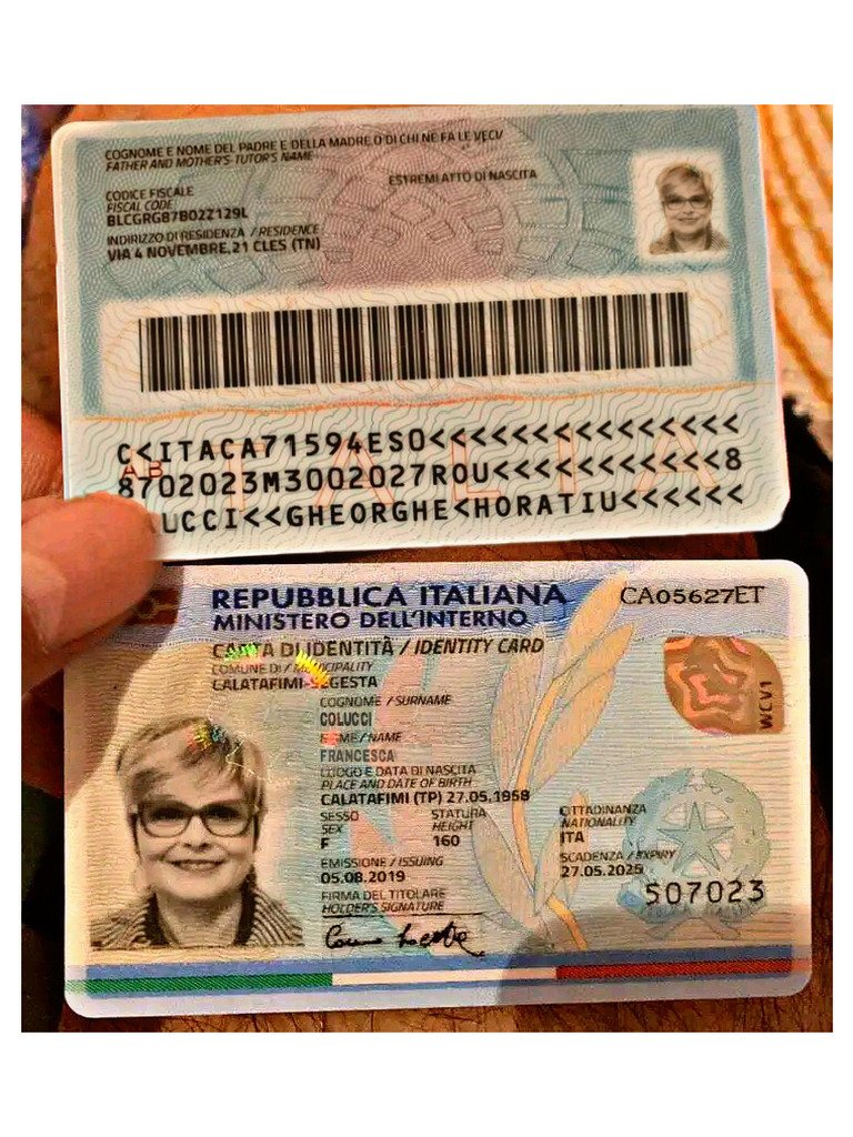 Italian ID Tony | PDF